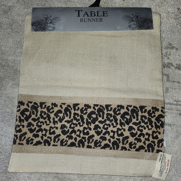 Kitchen | Leopard Print Table Runner | Poshmark